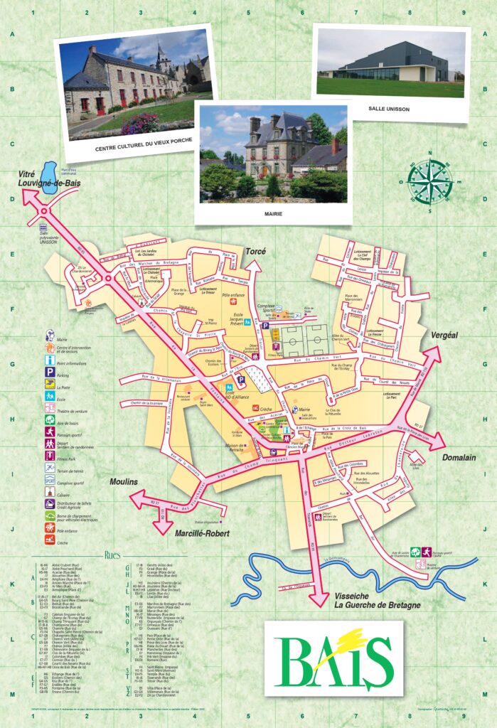 Plan en téléchargement - Site Officiel de Bais en Ille-et-Vilaine (35)